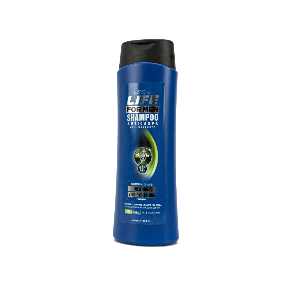 SHAMPOO FOR MEN ANTICASPA P.LIFE X 400ML – Carlos William