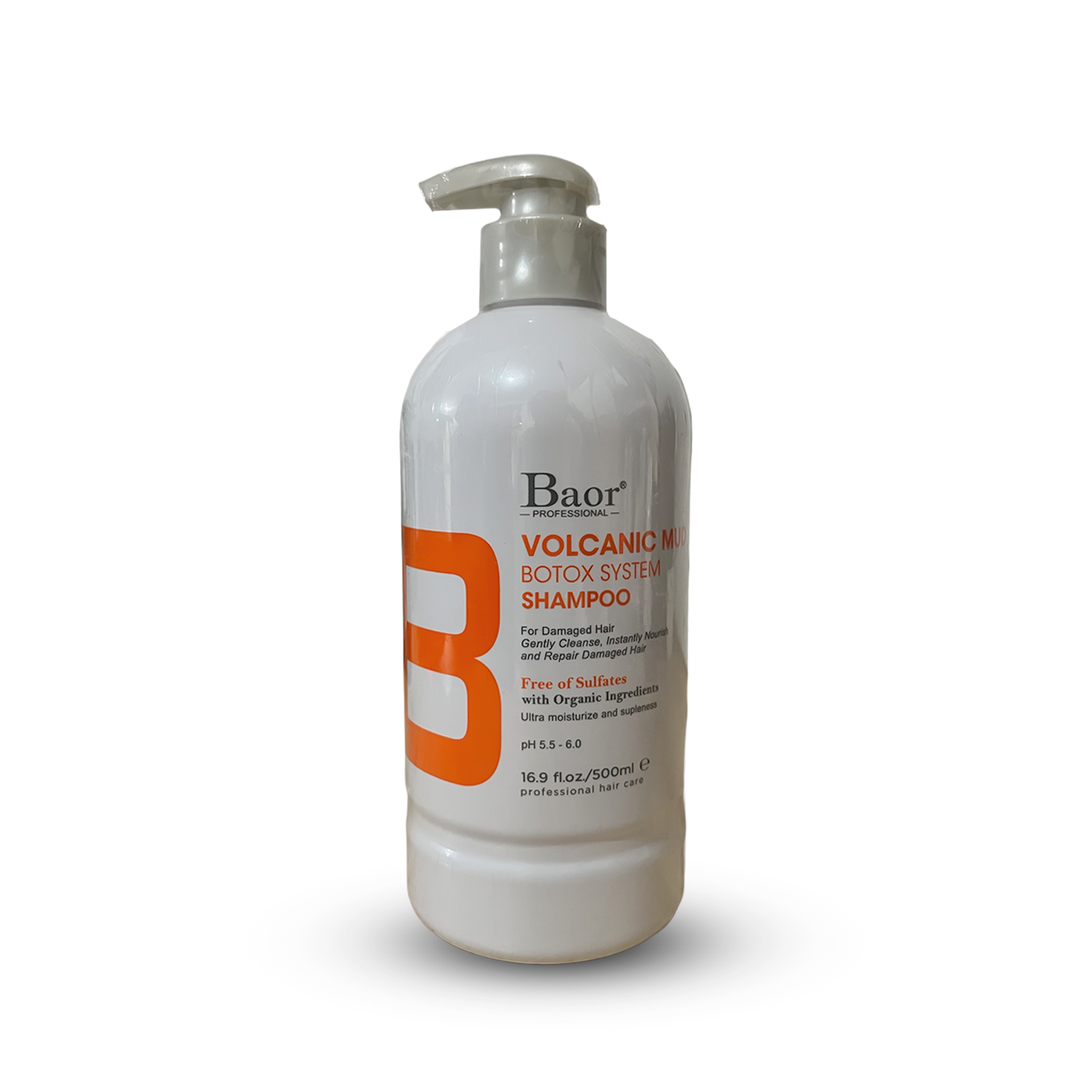 SHAMPOO BAOR VOLCANIC MUD X500ML – Carlos William