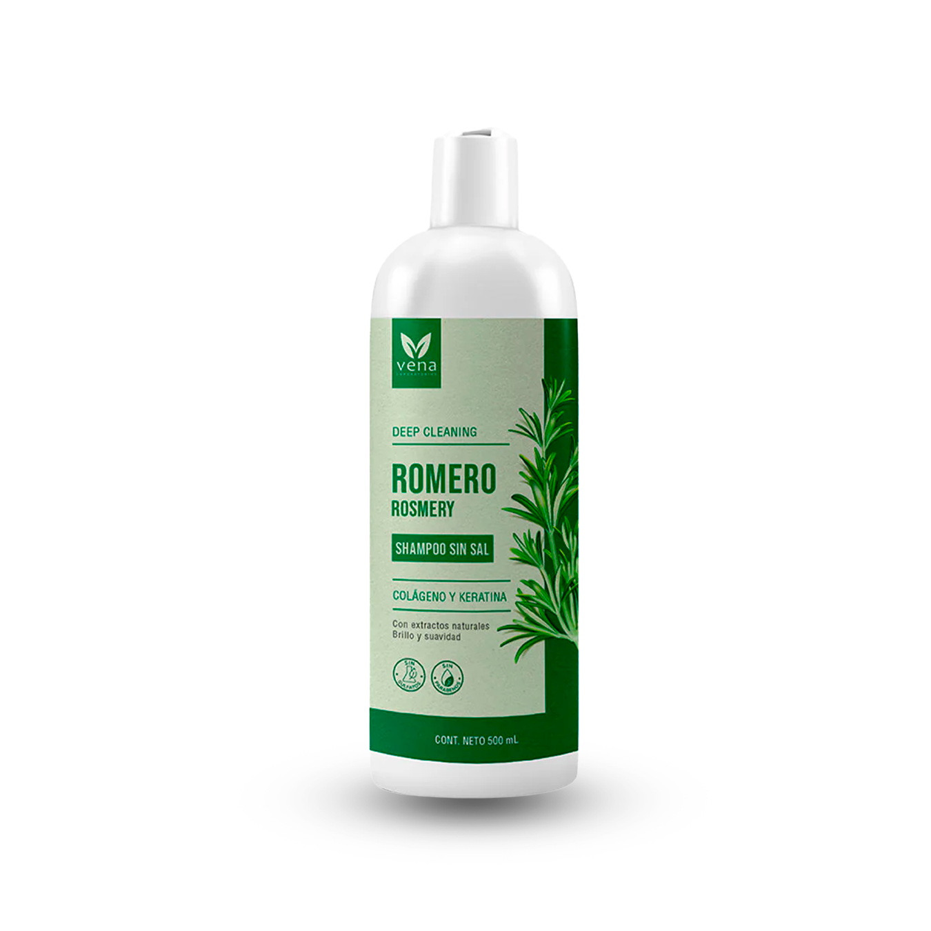 SHAMPOO VENA ROMERO 500ML – Carlos William